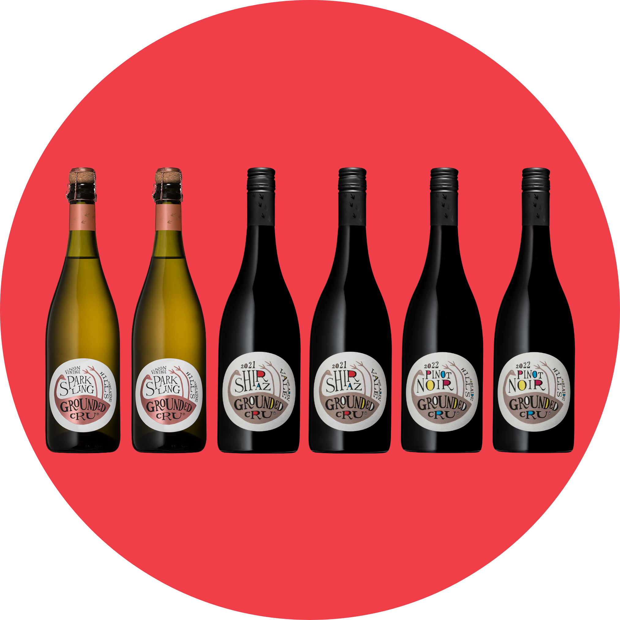 Festive Six Pack – Grounded Cru